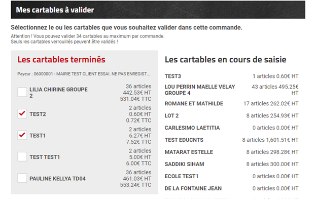 Passer une commande | FAQ